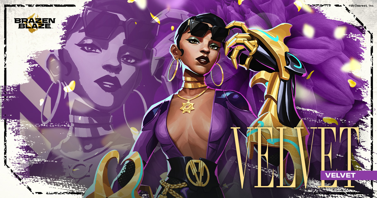 Velvet｜Runner｜Brazen Blaze